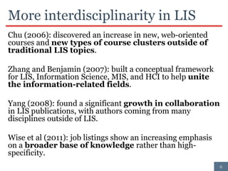 What Can IA Learn from LIS? Perspectives from LIS Education | PPT