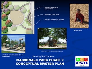 Cosumnes CSD - MacDonald Park Conceptual Master Plan | PPT