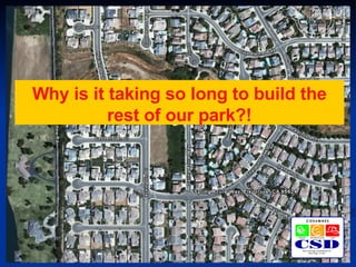 Cosumnes CSD - MacDonald Park Conceptual Master Plan | PPT