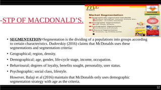 Macdonald presantation. | PPT