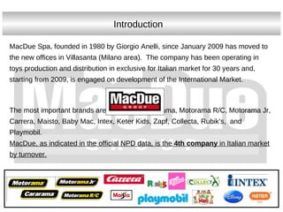 Macdue profile 2010 | PPT