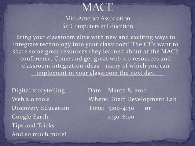 Mace | PPT