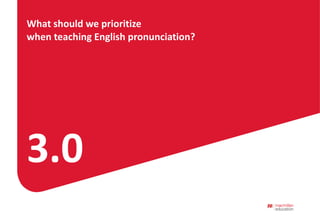 Teaching English pronunciation for the real world | PPT