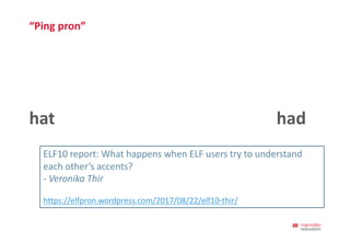 Teaching English pronunciation for the real world | PDF