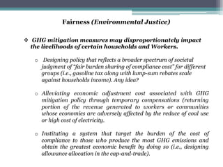 Developing Effective and Viable Policies for GHG Mitigation | PPT
