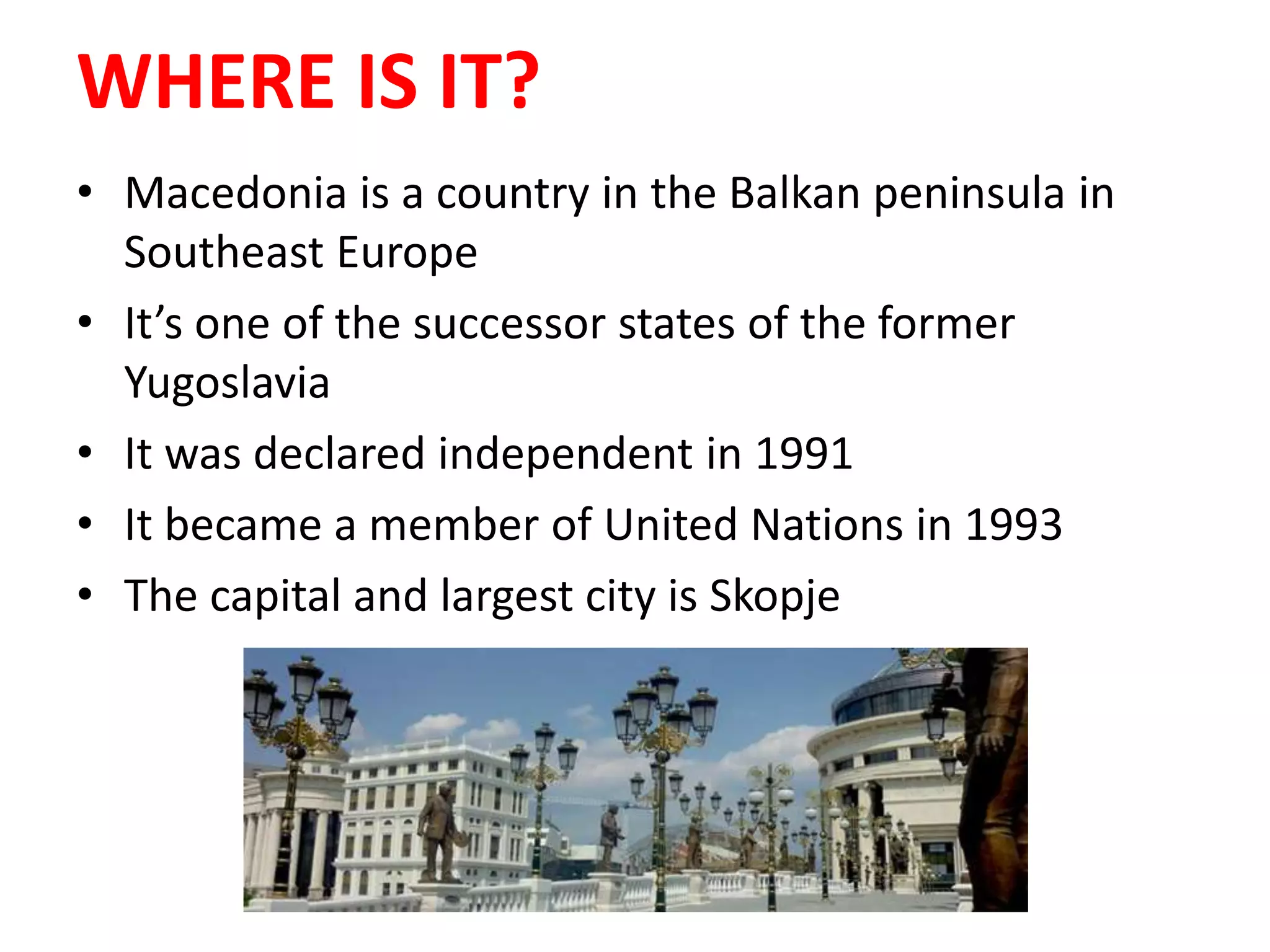 Macedonia | PPTX