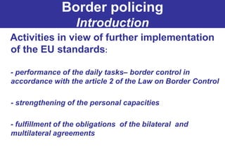 Macedonia border police Presentation - eng.ppt