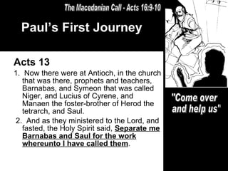 Macedonian Call | PPT