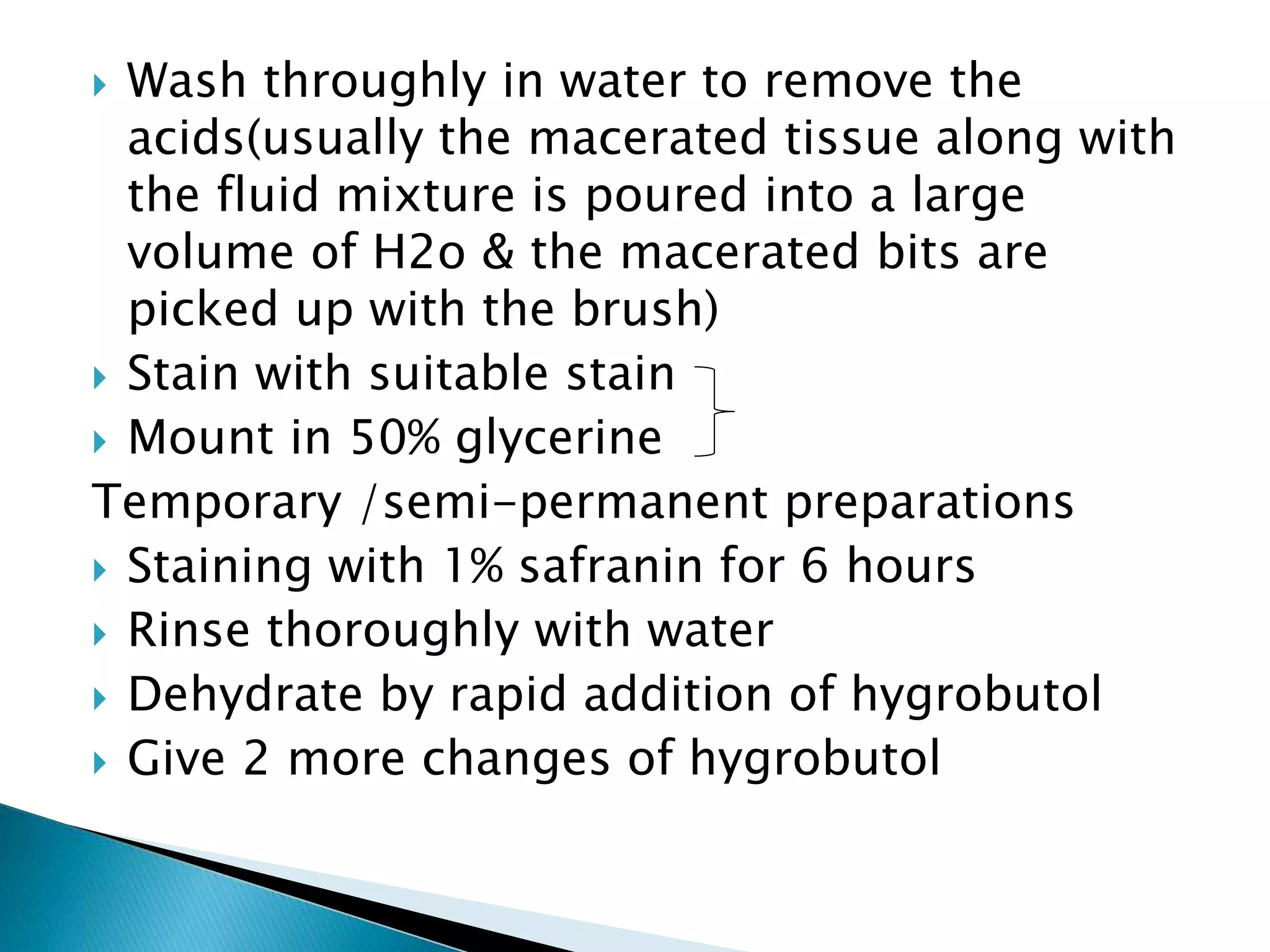 MACERATION AND SMEARS | PPTX
