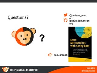 The six obstacles of moving to microservices and how to deal with them - Moisés Macero García ...