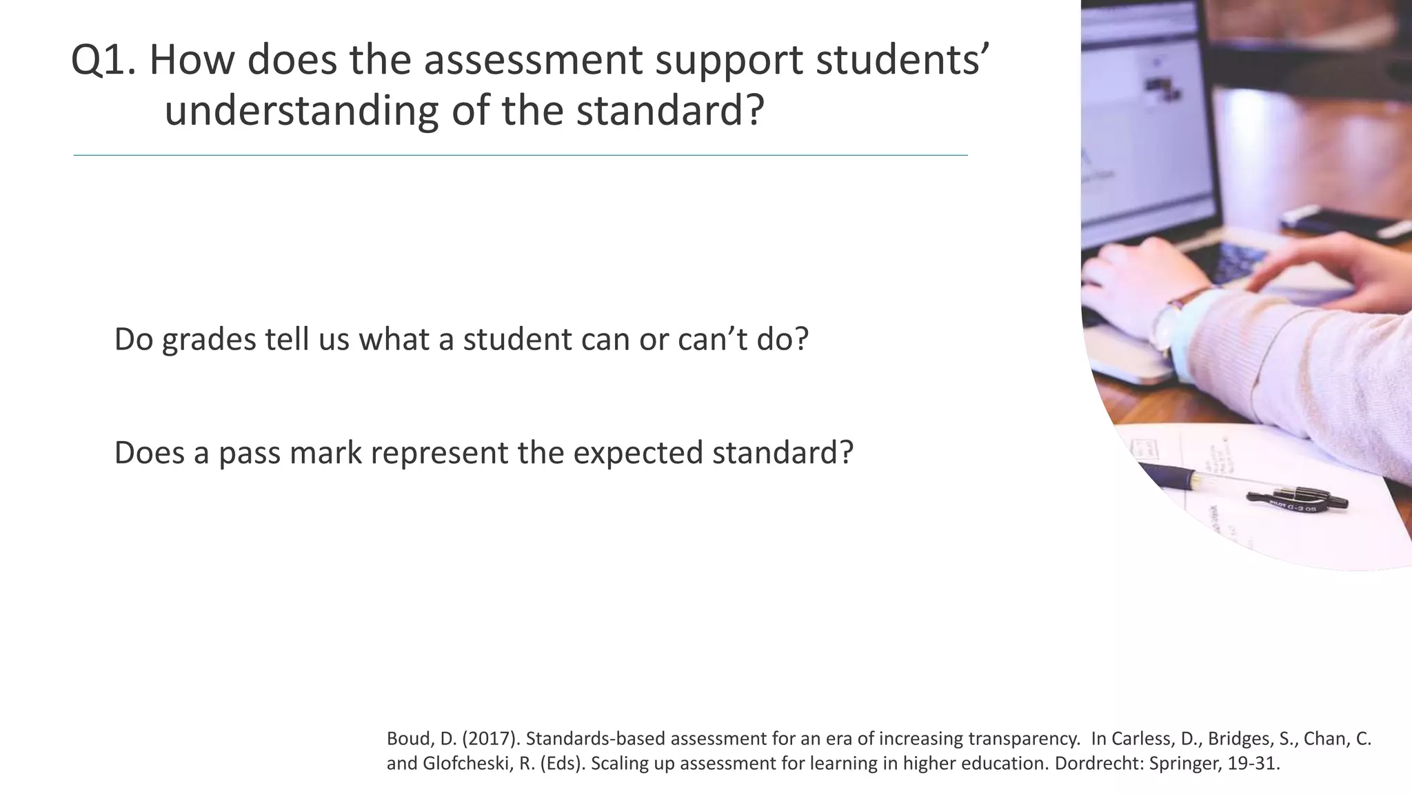 Designing standards-based rubrics | PPT