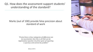 Designing standards-based rubrics | PPT