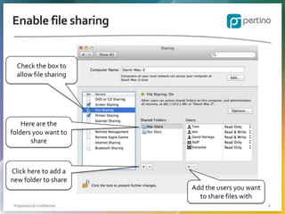 How to File Share on Mac | PPT