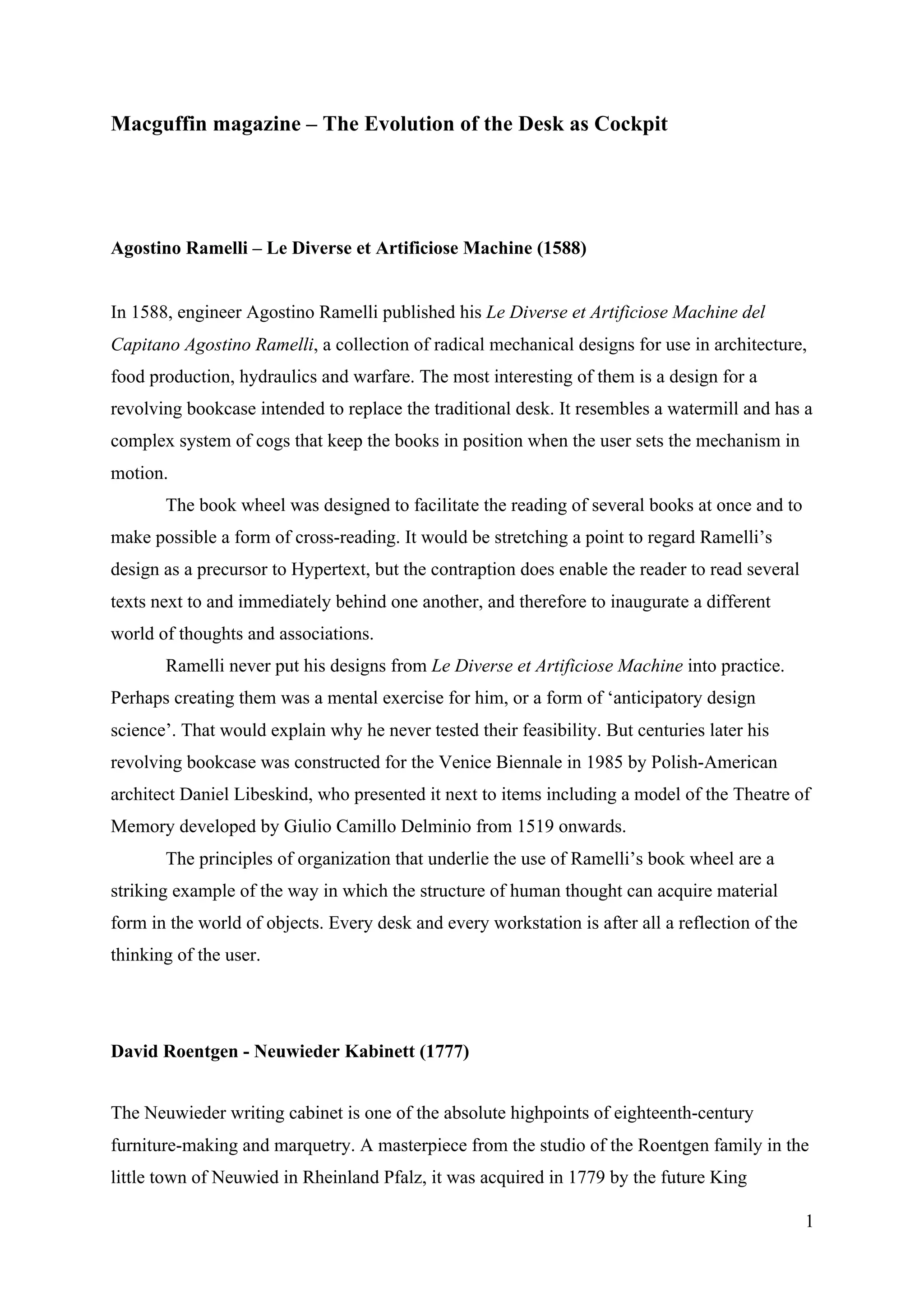 Macguffin the desk-eng | PDF