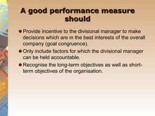 Strategic and Divisional Performance Appraisal in Organisations | PPT