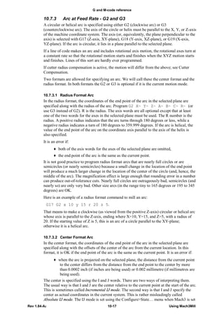 Mach3 g code language reference | PDF