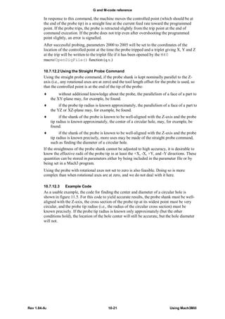 Mach3 g code language reference | PDF