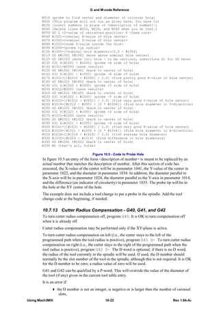 Mach3 g code language reference | PDF | Physics | Science