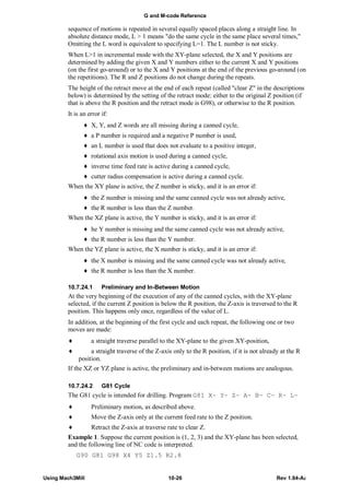Mach3 g code language reference | PDF