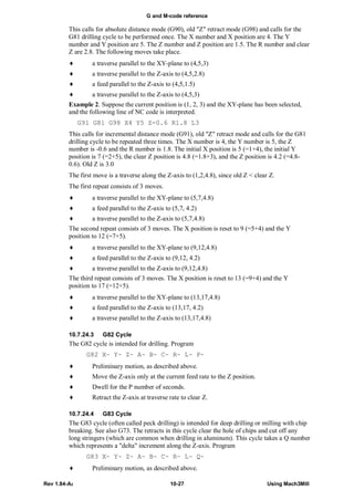 Mach3 g code language reference | PDF