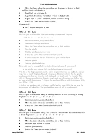 Mach3 g code language reference | PDF
