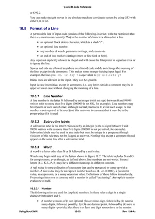 Mach3 g code language reference | PDF