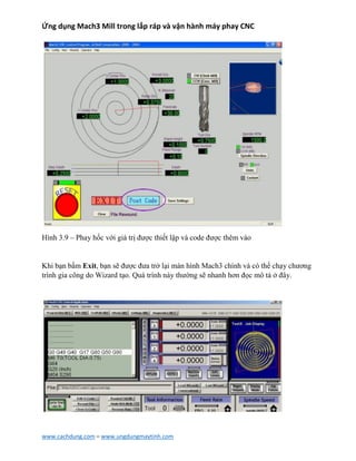 Ứng dụng Mach3 Mill trong lắp ráp và vận hành máy phay CNC | PDF