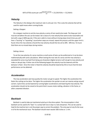 Mach4 installation manual | PDF