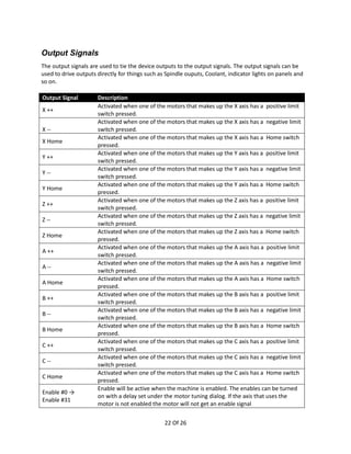 Mach4 installation manual | PDF