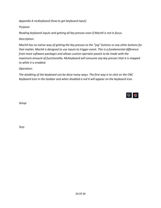 Mach4 installation manual | PDF