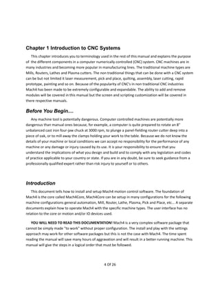 Mach4 installation manual | PDF