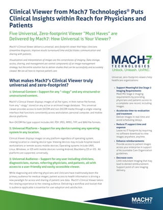 Clinical Viewer Puts Insights within Reach for Physicians and Patients ...
