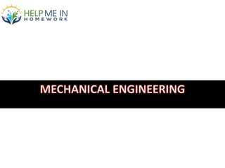 Help with mechanical engineering assignment help | Help me in homework ...