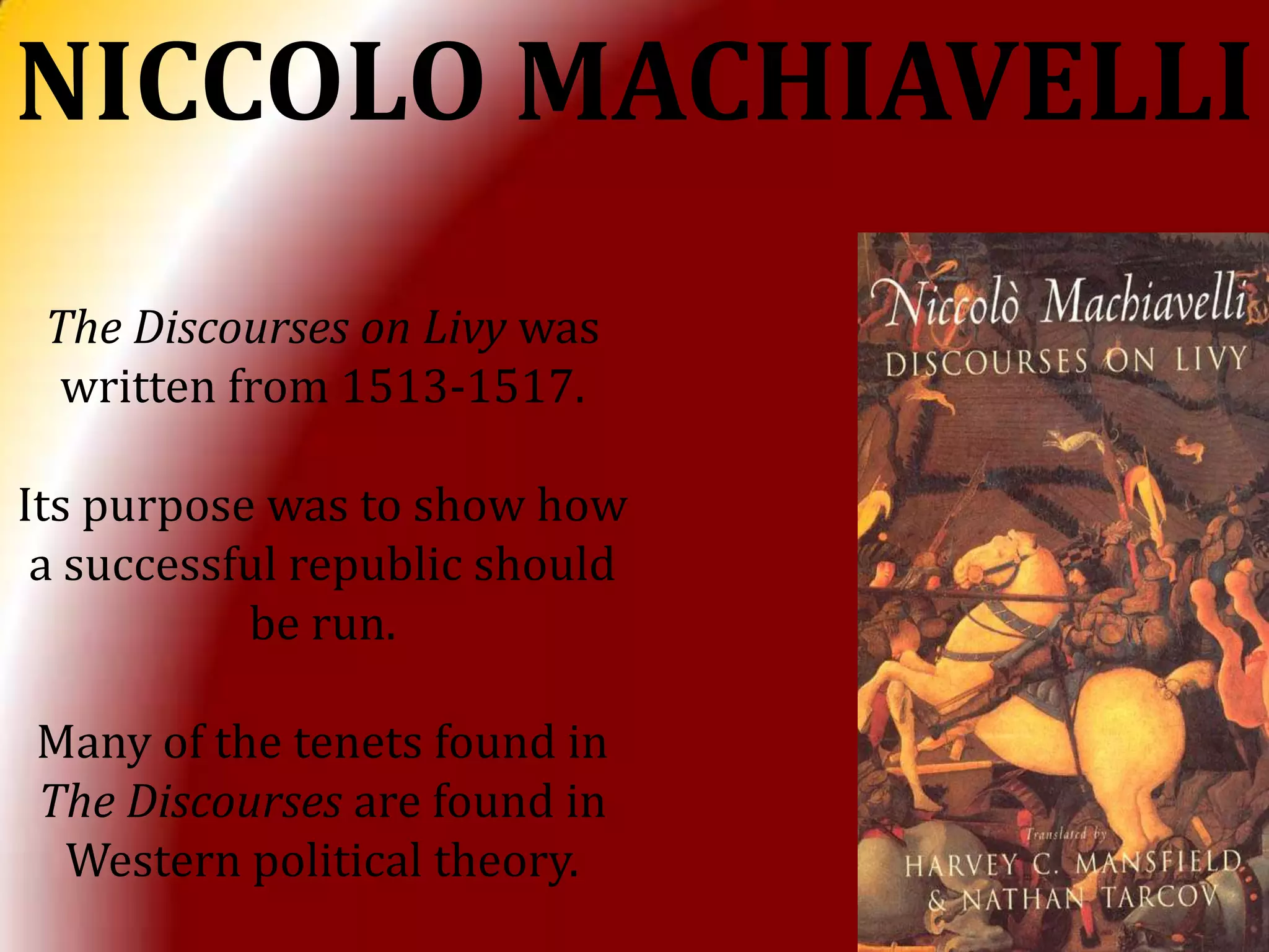 Machiavelli | PPTX