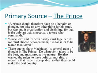 Machiavelli | PPT