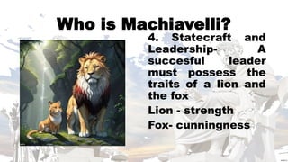 Machiavelli and The Prince A introduction to Political Theory | PPT