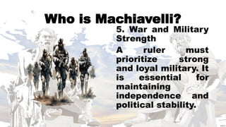 Machiavelli and The Prince A introduction to Political Theory | PPTX