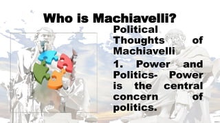 Machiavelli and The Prince A introduction to Political Theory | PPTX