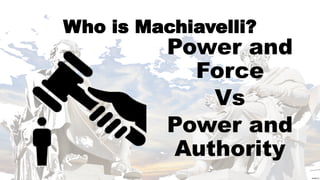 Machiavelli and The Prince A introduction to Political Theory | PPTX