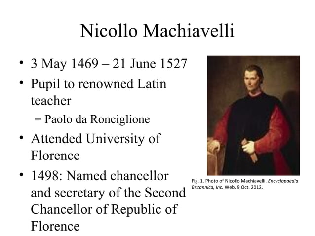 Machiavelli's the prince | PPT | Politics