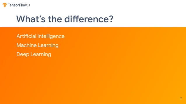 Intro to Machine Learning with TF- workshop | PPT | Free Download