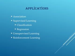 Introduction to Machine Learning Concepts | PPT