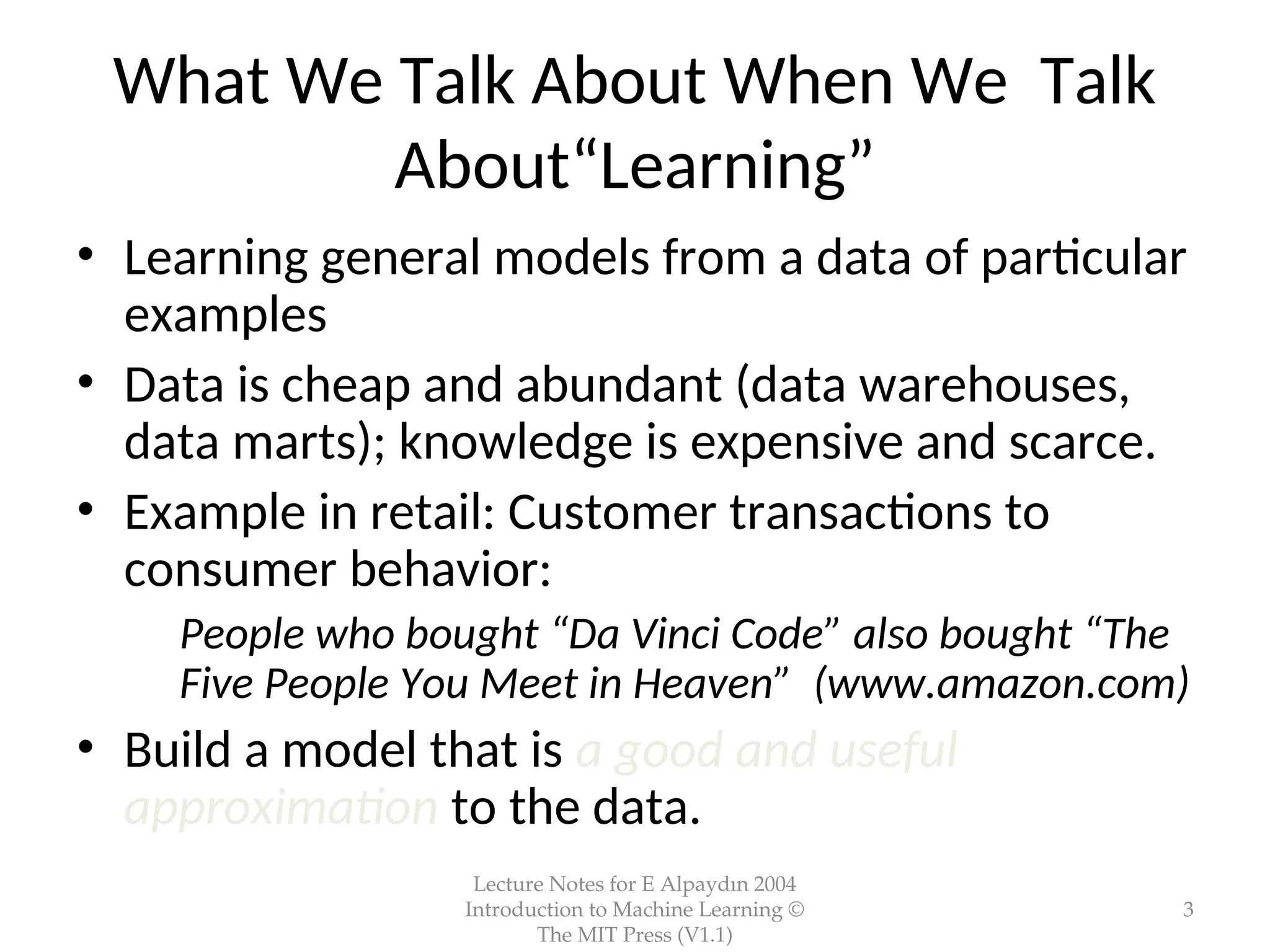 Introduction to MACHINE LEARNING for beginners.ppt