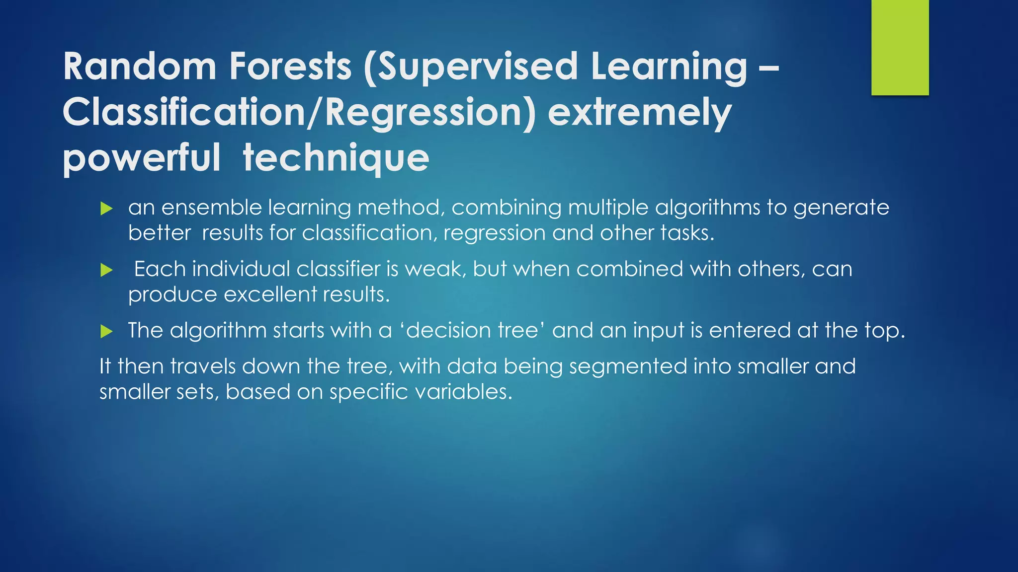 Machine learning Algorithms | PDF