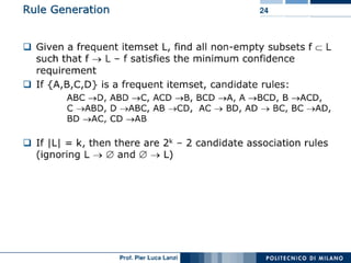 Machine Learning and Data Mining: 04 Association Rule Mining | PDF
