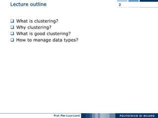 Machine Learning and Data Mining: 06 Clustering: Introduction | PPT