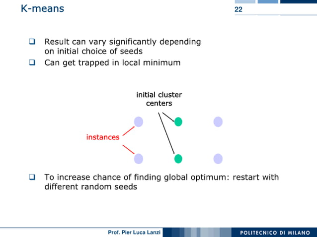 Machine Learning and Data Mining: 06 Clustering: Partitioning | PPT