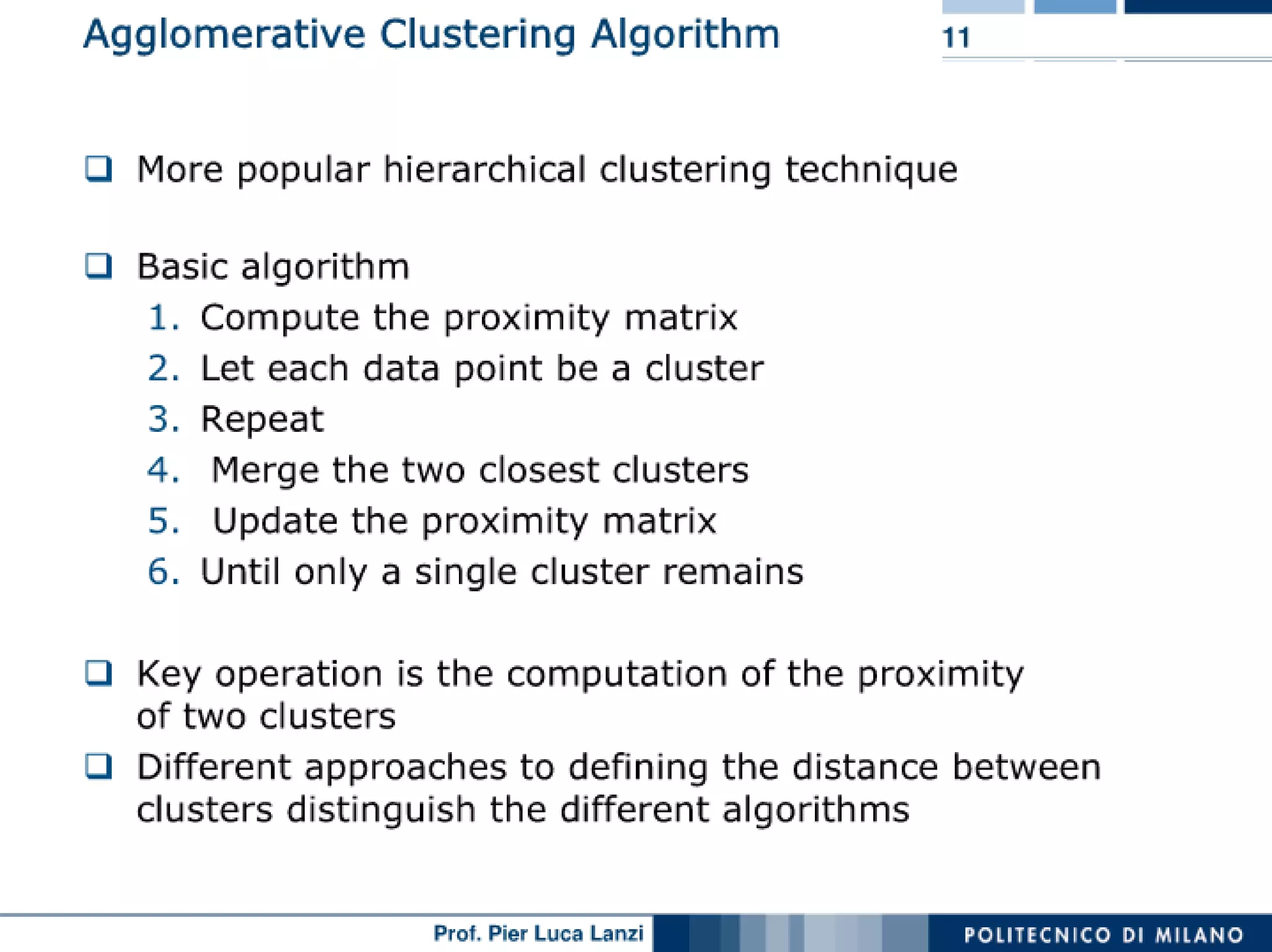 Machine Learning And Data Mining 08 Clustering Hierarchical Ppt 6849