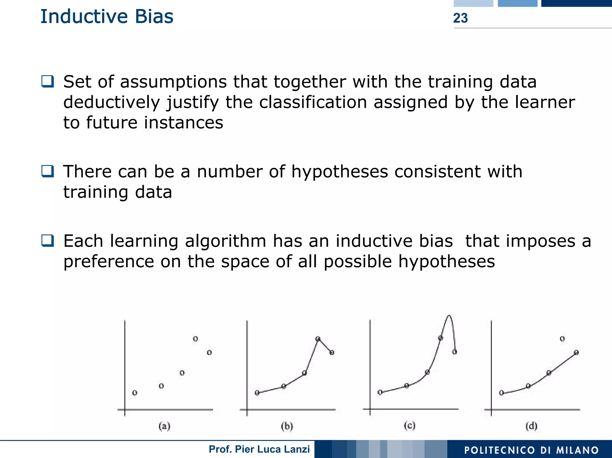 Machine Learning and Data Mining: 10 Introduction to Classification | PPT