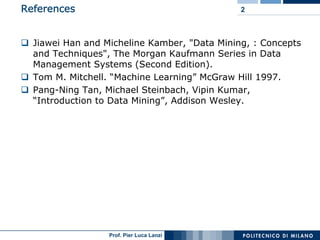 Machine Learning and Data Mining: 10 Introduction to Classification | PPT